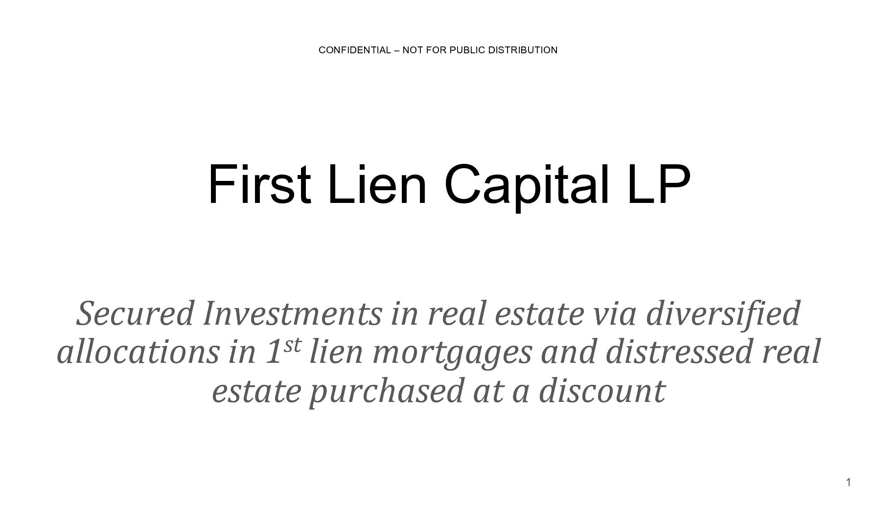 deck_first_lien_investment - Bill Bymel
